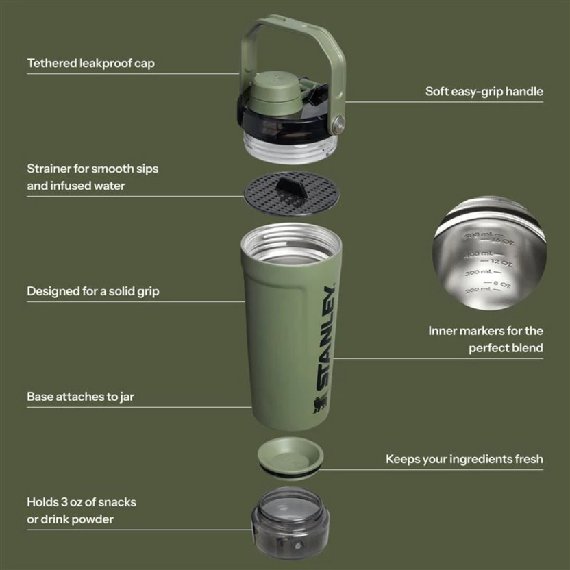The Activate Shaker Bottle | 20 OZ – Stanley 1913 Australia